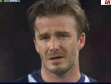 David Beckham : adieu le PSG, il a pleuré comme une madeleine ! - Vidéo ...