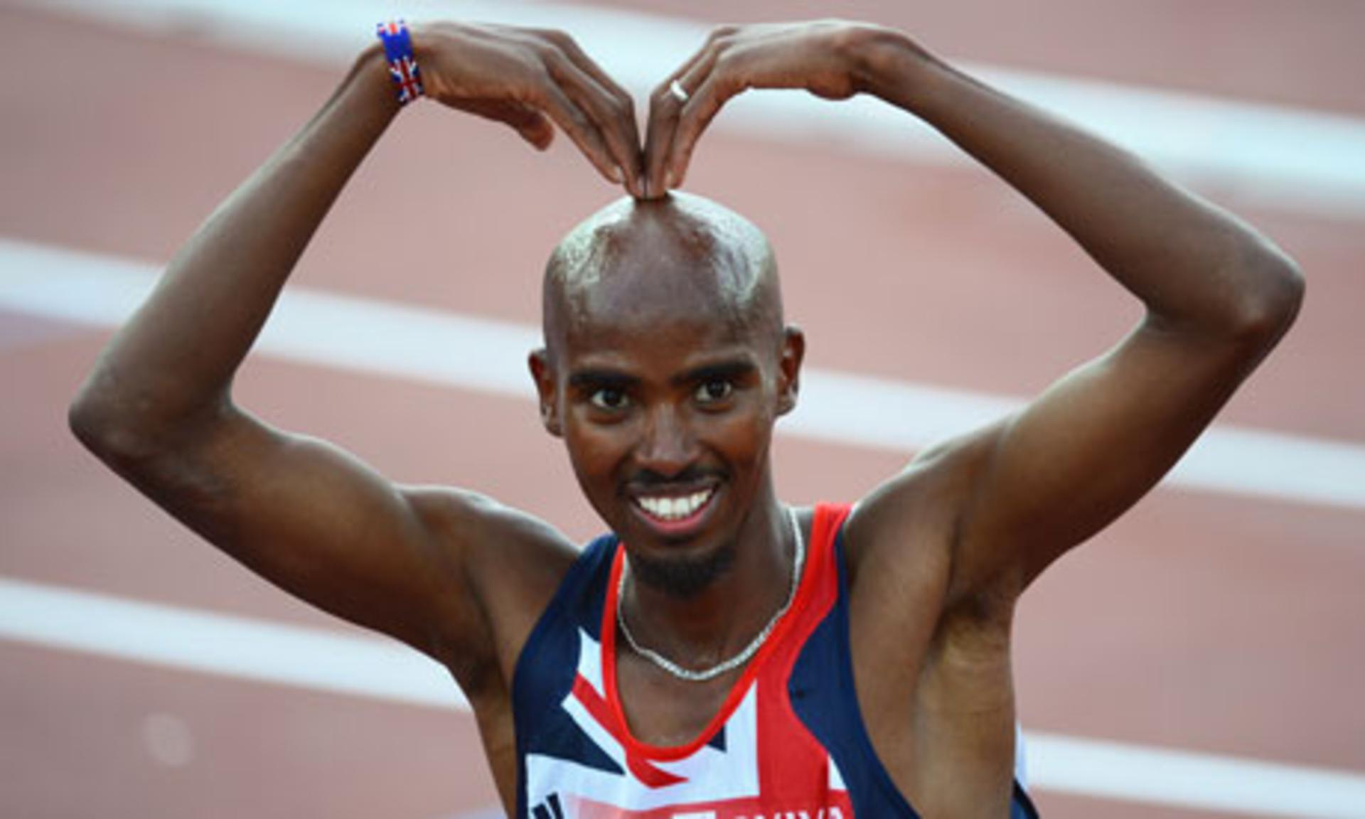 Vu sur Twitter : Mo Farah prêt pour la finale du 5000 m - Africa Top Sports