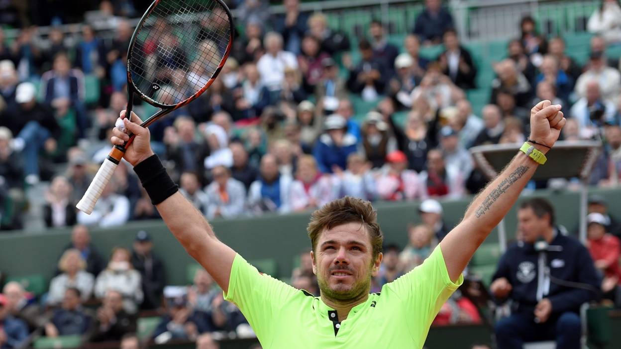 Wawrinka premier demi-finaliste à Roland-Garros