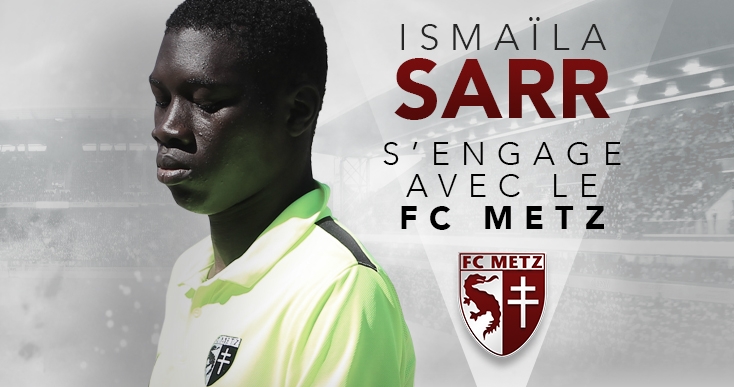 Metz : Le Sénégalais Ismaïla Sarr signe pour 5 ans