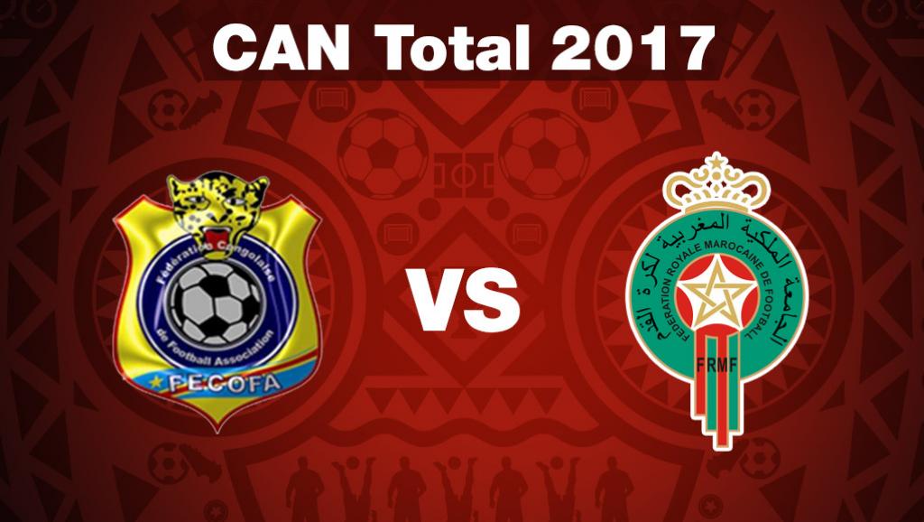 CAN 2017: RD Congo Vs Maroc la composition des deux équipes CAN 2017: RD Congo Vs Maroc la composition des deux équipes