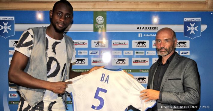 Abdoul Ba: le Mauritanien file à Auxerre