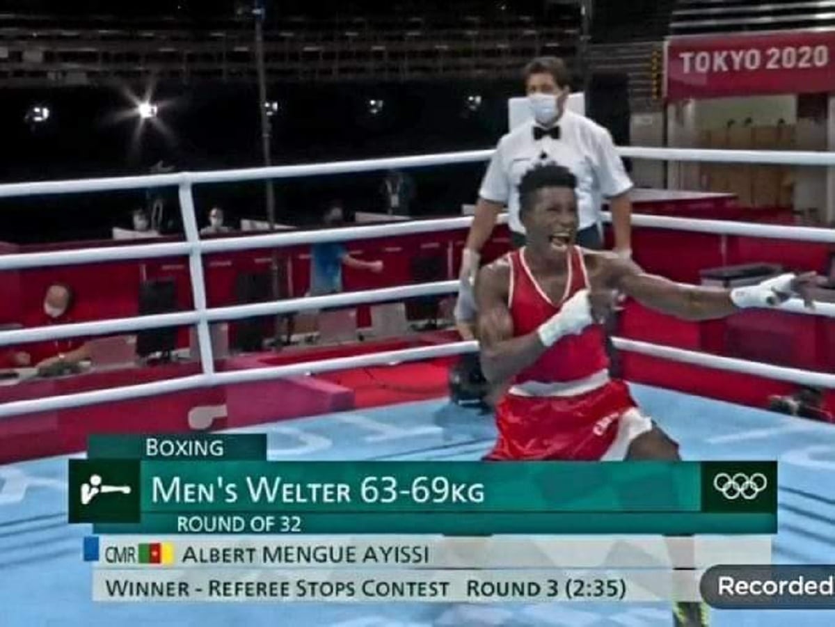 JO Tokyo 2020 –Boxe : Le Camerounais Albert Ayissi Mengue qualifié pour le prochain tour