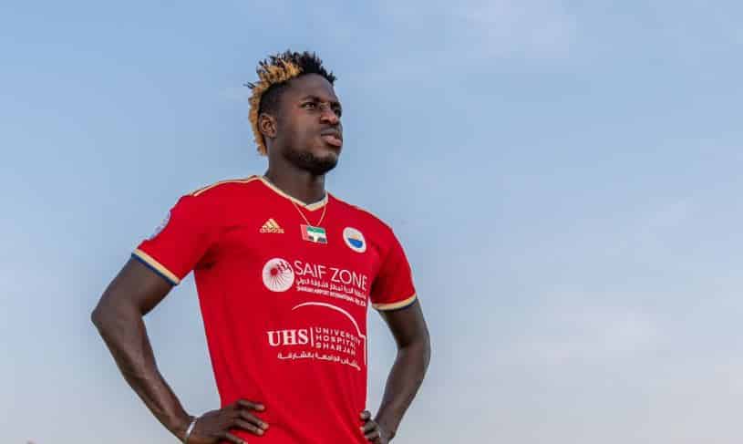 Sharjah SC / Ben Malango : "j'ai soif de gagner plus de titres"
