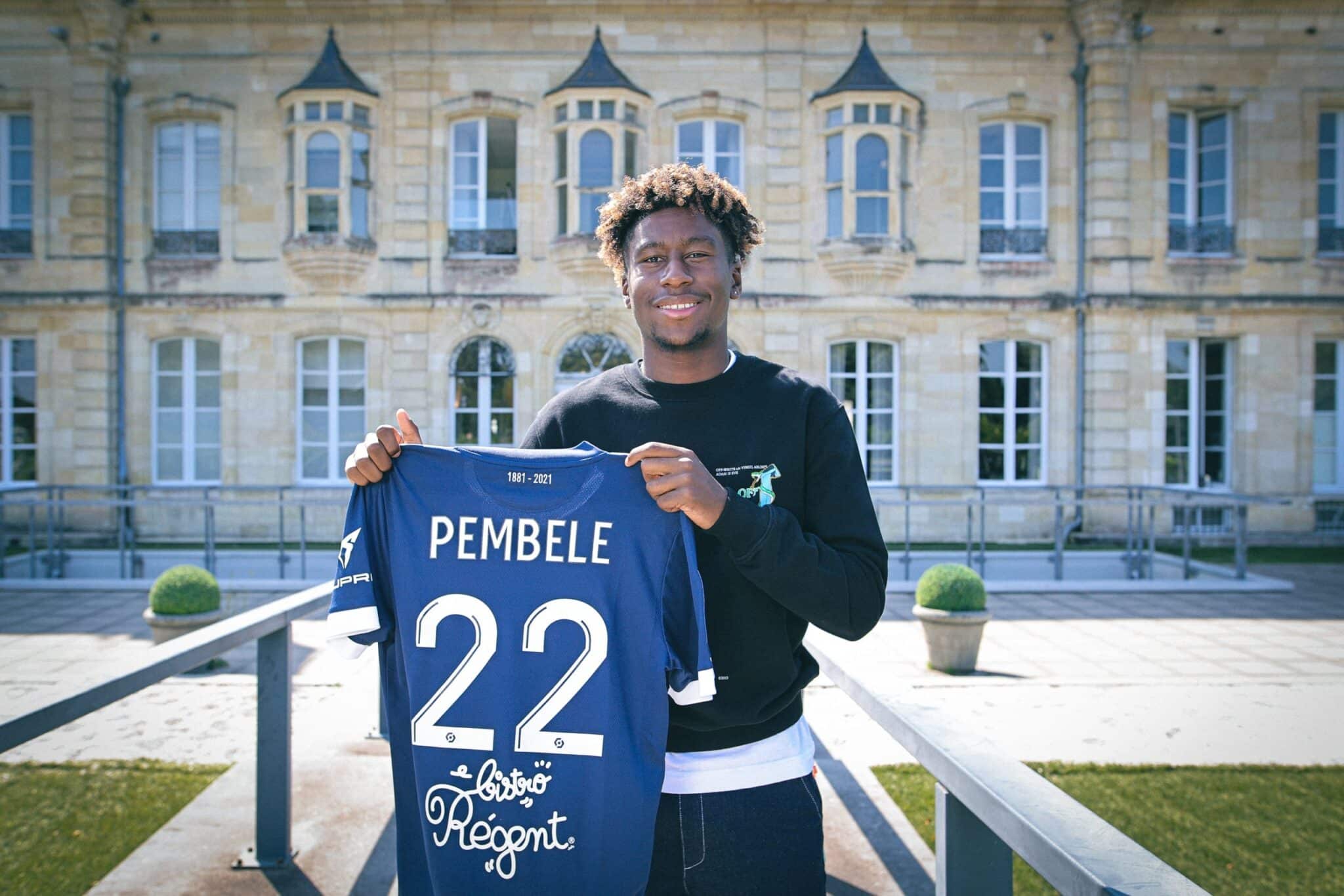 Timothée Pembélé : Le Congolais débarque à Bordeaux