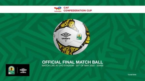 CC CAF 2021-22 : Voici le ballon officiel de la finale