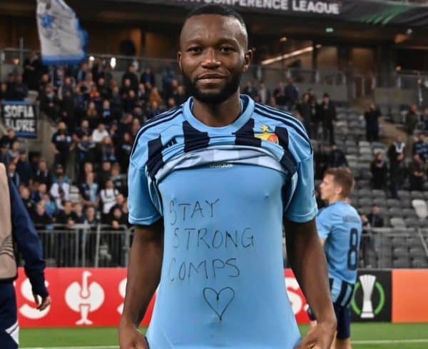 Ligue Europa Conférence - Djurgården : Emmanuel Banda marque et dédie ...