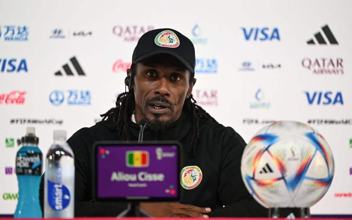 Mondial 2022 - Sénégal : Malade, Aliou Cissé sera bel et bien sur le banc ce soir contre l ...