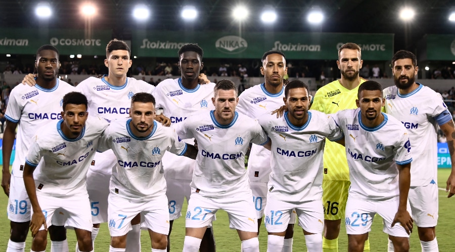 OM – Panathinaïkos : Découvrez le onze de départ de Marseille avec ...