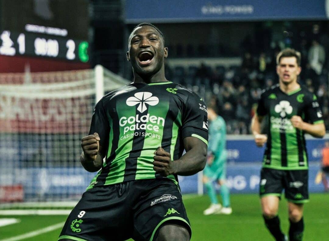 Kévin Denkey sauve à nouveau le Cercle Bruges