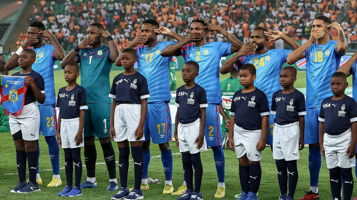 CAN2023 : le geste fort des joueurs de la RD Congo - Africa Top Sports