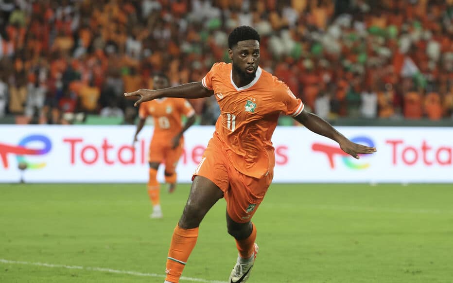 Elim. CAN 2025 : Krasso frappe encore, la Côte d'Ivoire mène contre le ...