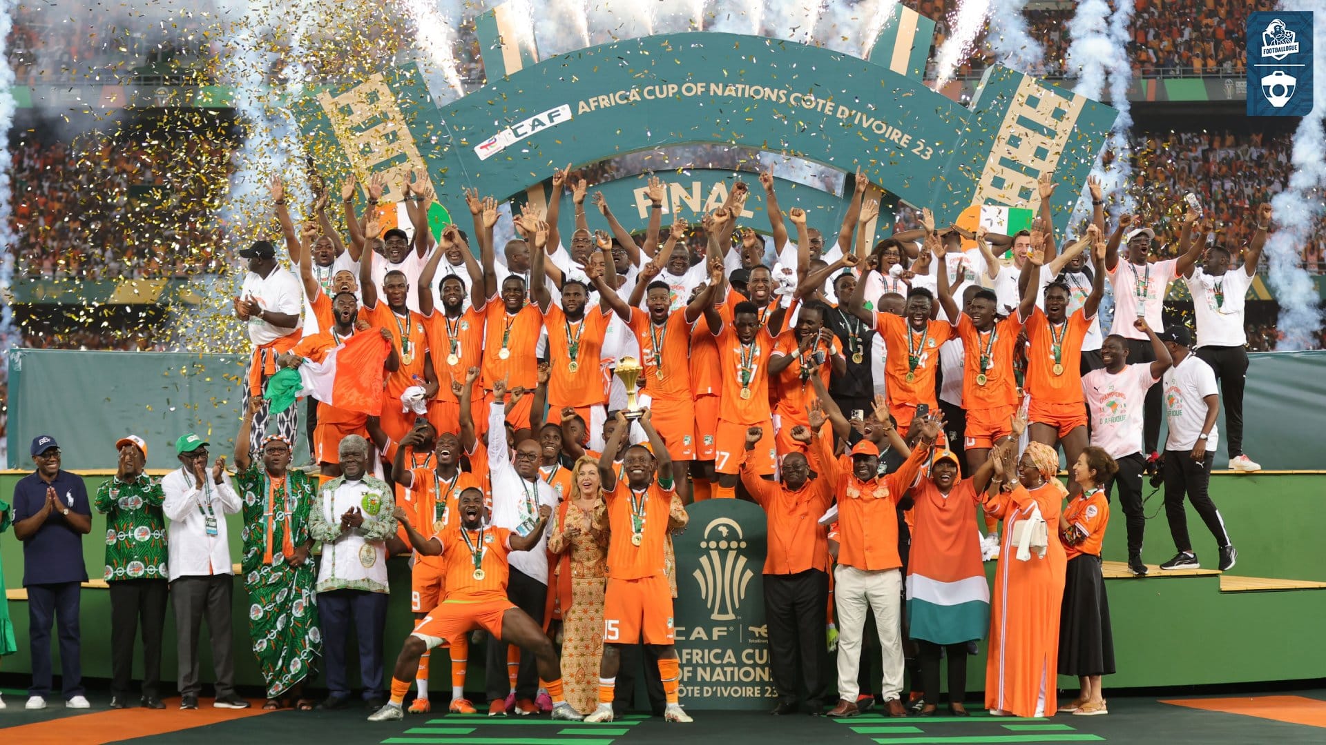 CAF Awards 2024 : Côte d'Ivoire, meilleure sélection masculine de l'année - Africa Top Sports