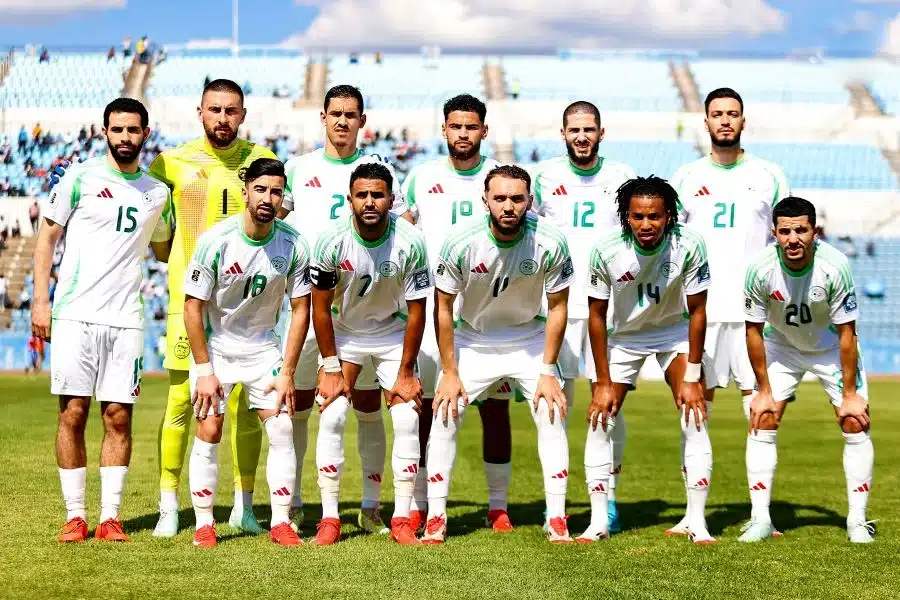 Elim Coupe du monde 2026 : La composition de l'Algérie face à la Somalie